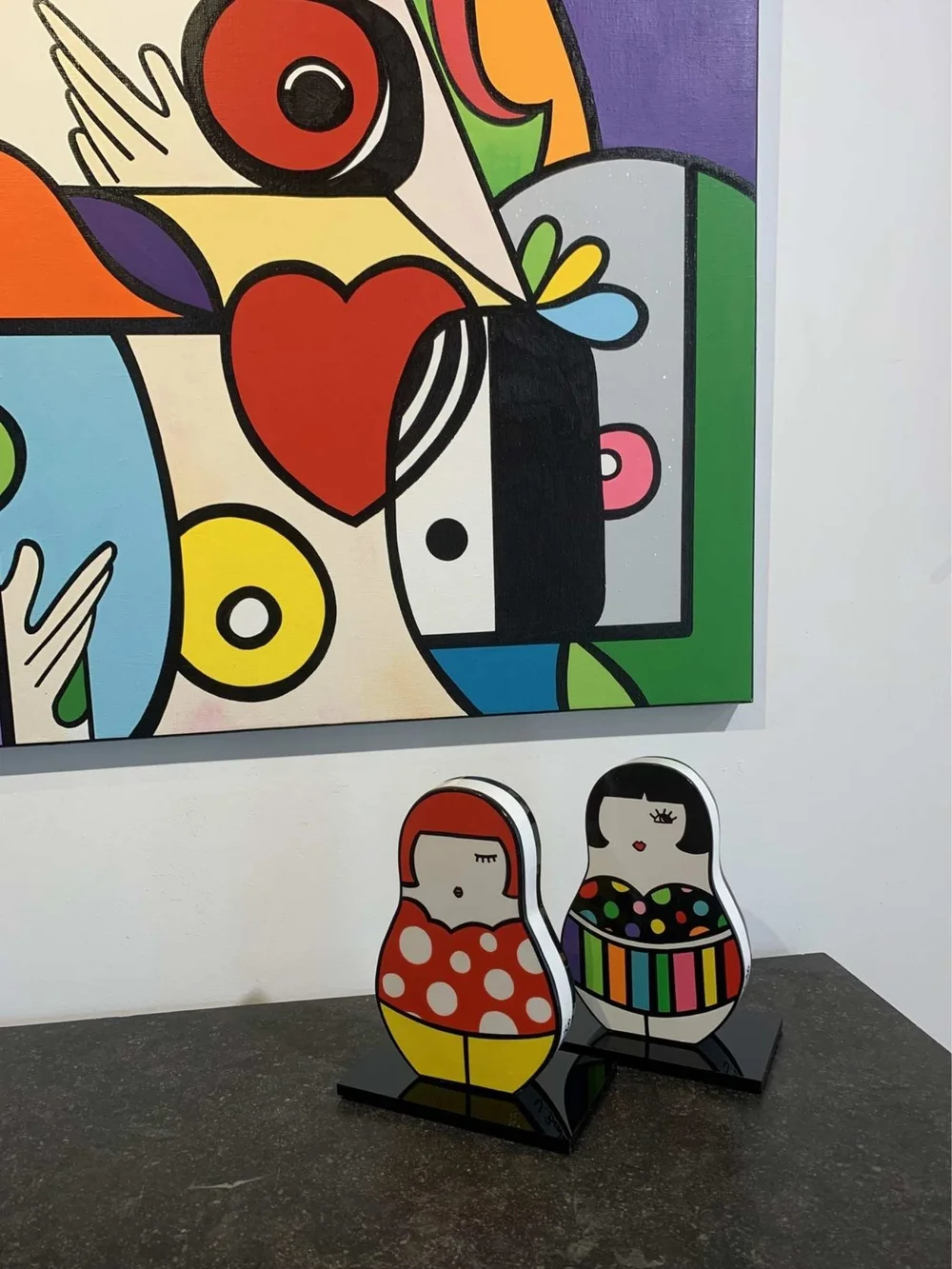 "Coco Pop" de Virginia Benedicto - Sculpture Pop Art Matriochka ...