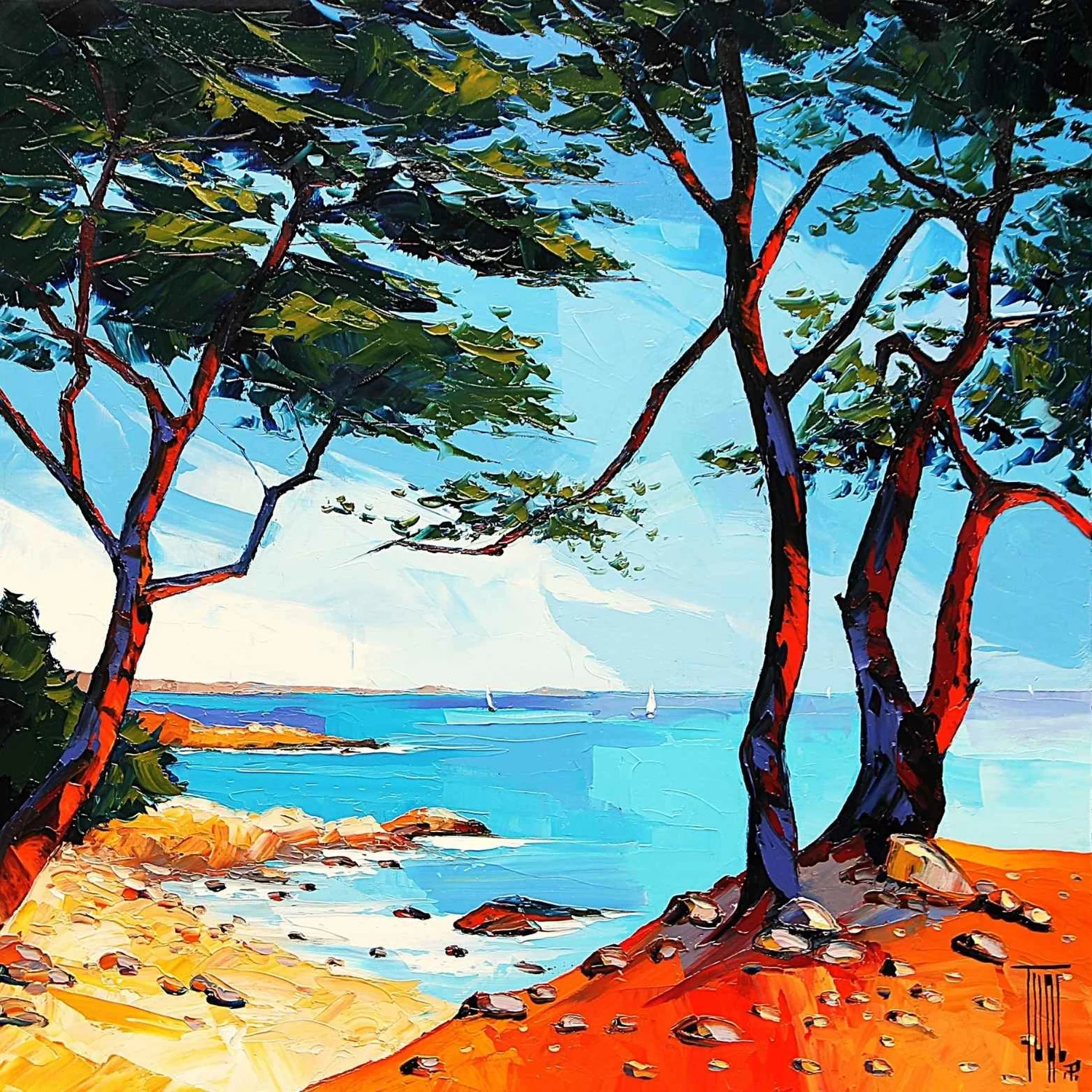 Pierrick Tual - Artiste Peintre - Galerie Graal — Galerie Graal