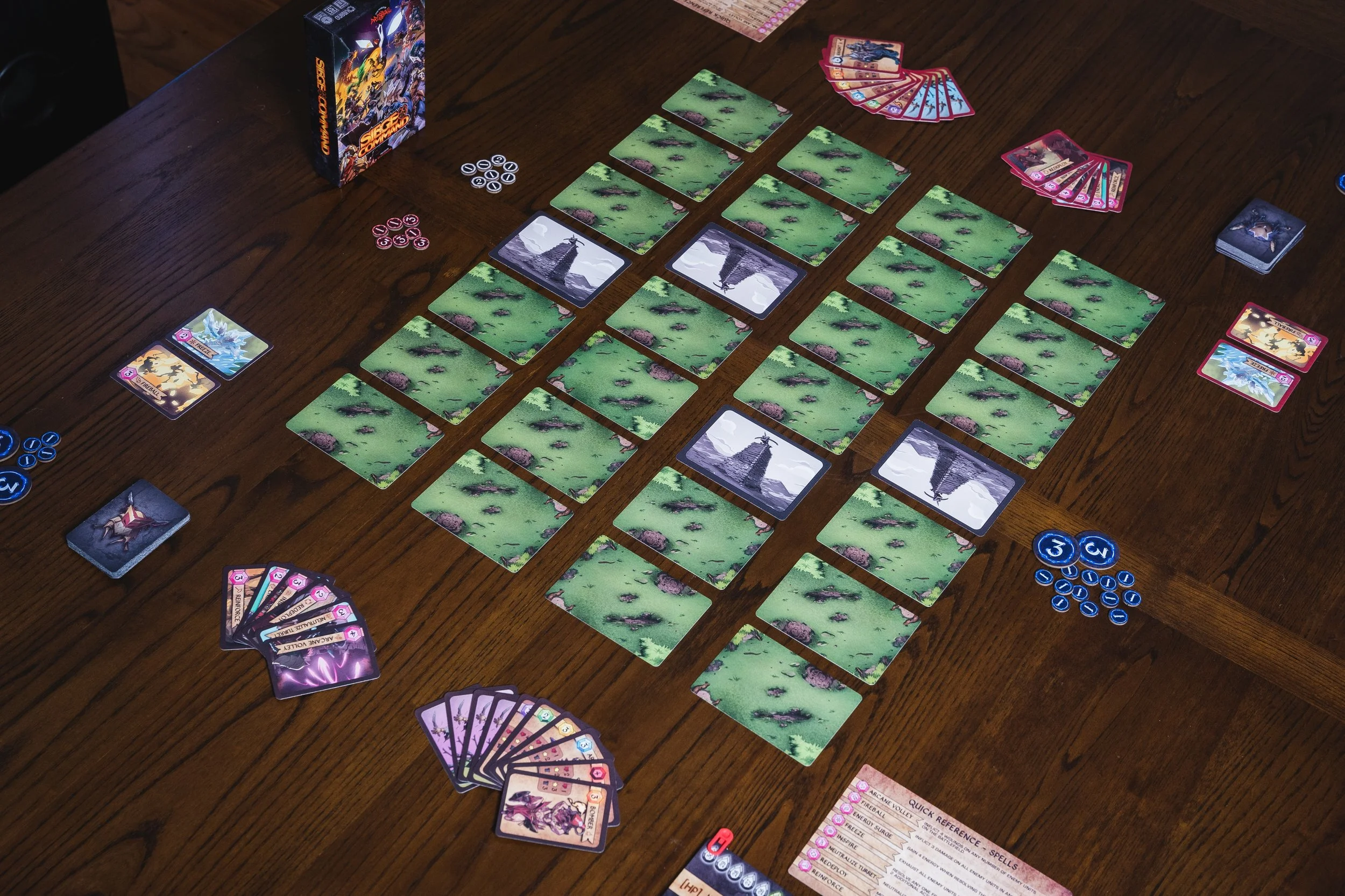 Siege Command - a MOBA board game