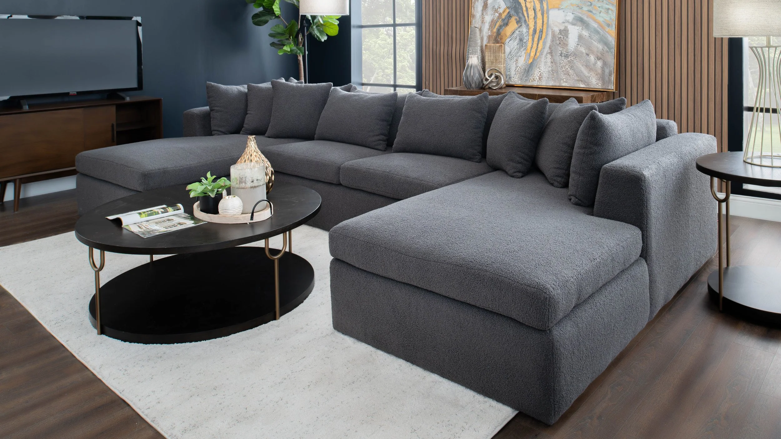 Family Friendly Madison Sectional Sofa— Home By Sean & Catherine — Home by Sean and Catherine Lowe