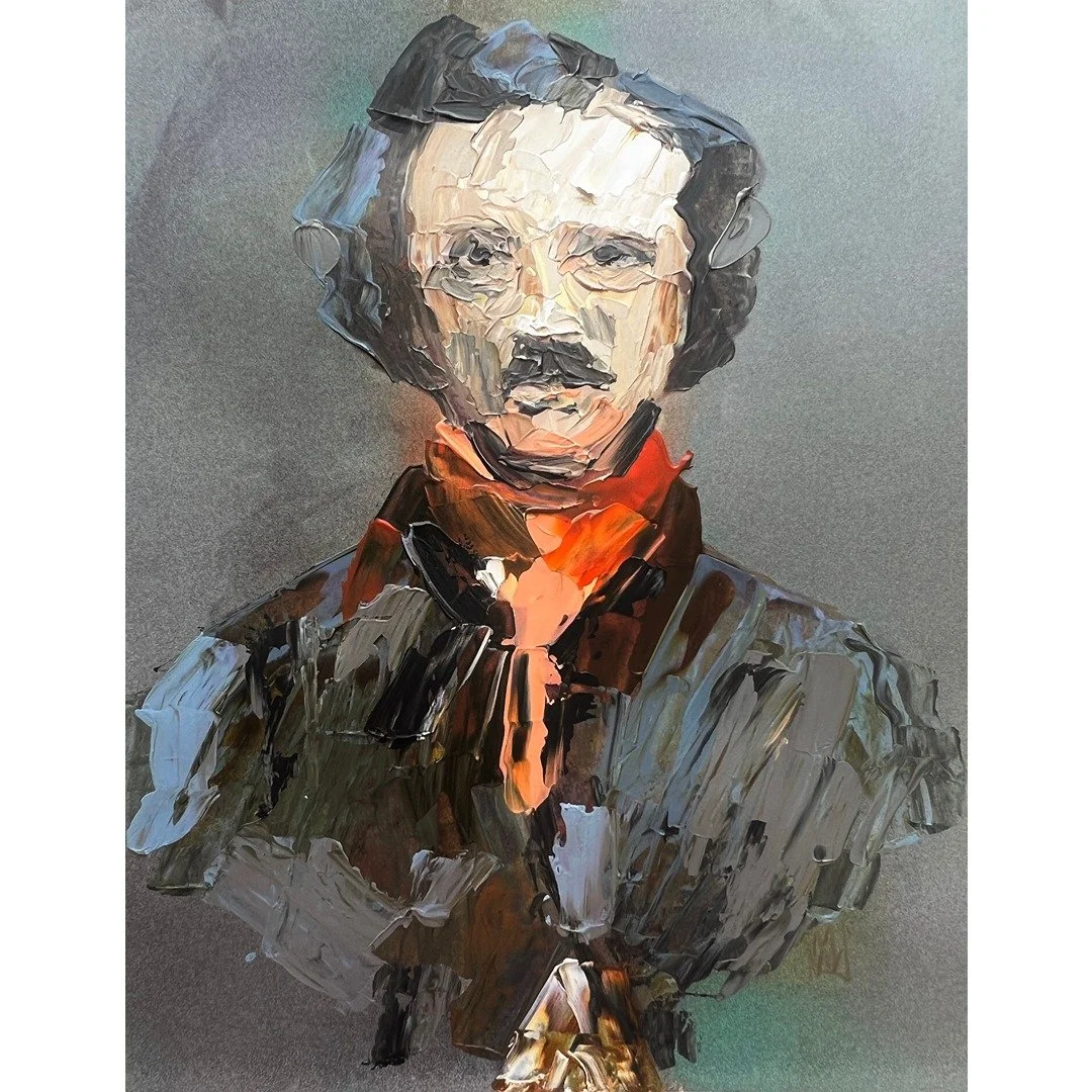 Original Ghostbusters Abstract Palette Knife Art — Mike Wehner Art