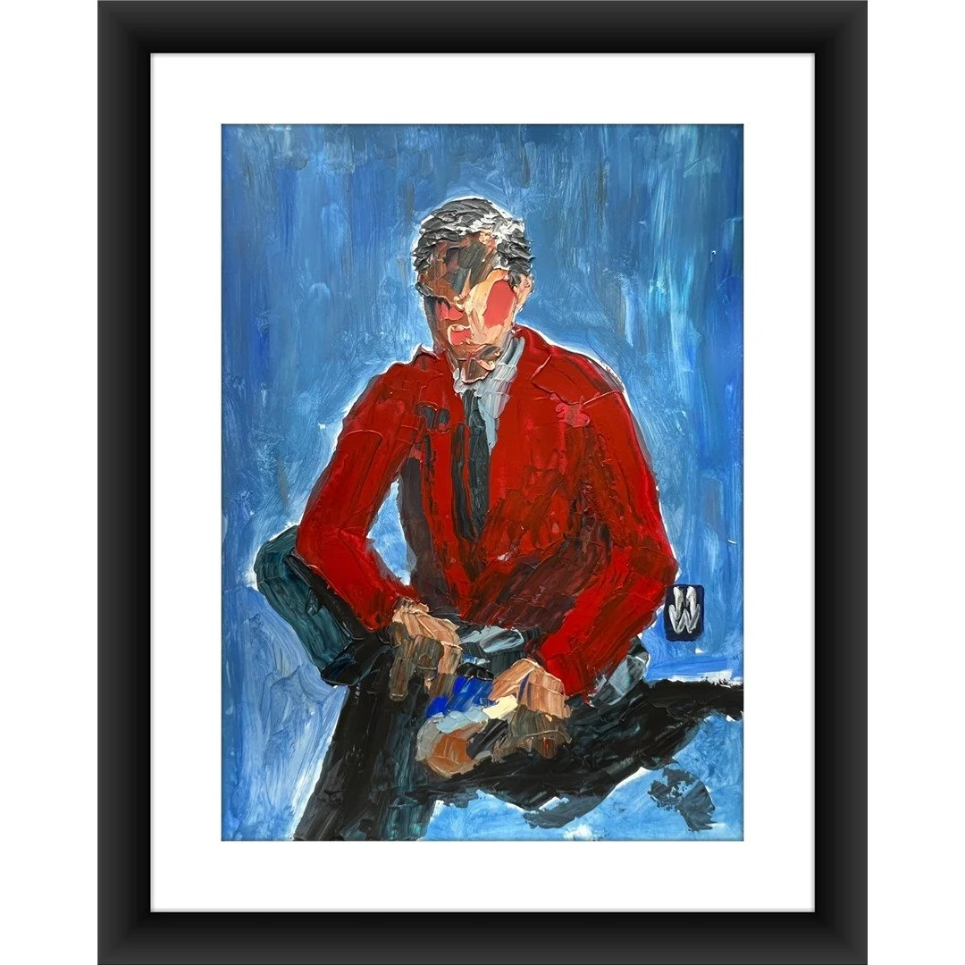 Original The Great Gatsy Toast Meme Impasto Acrylic Painting — Mike ...