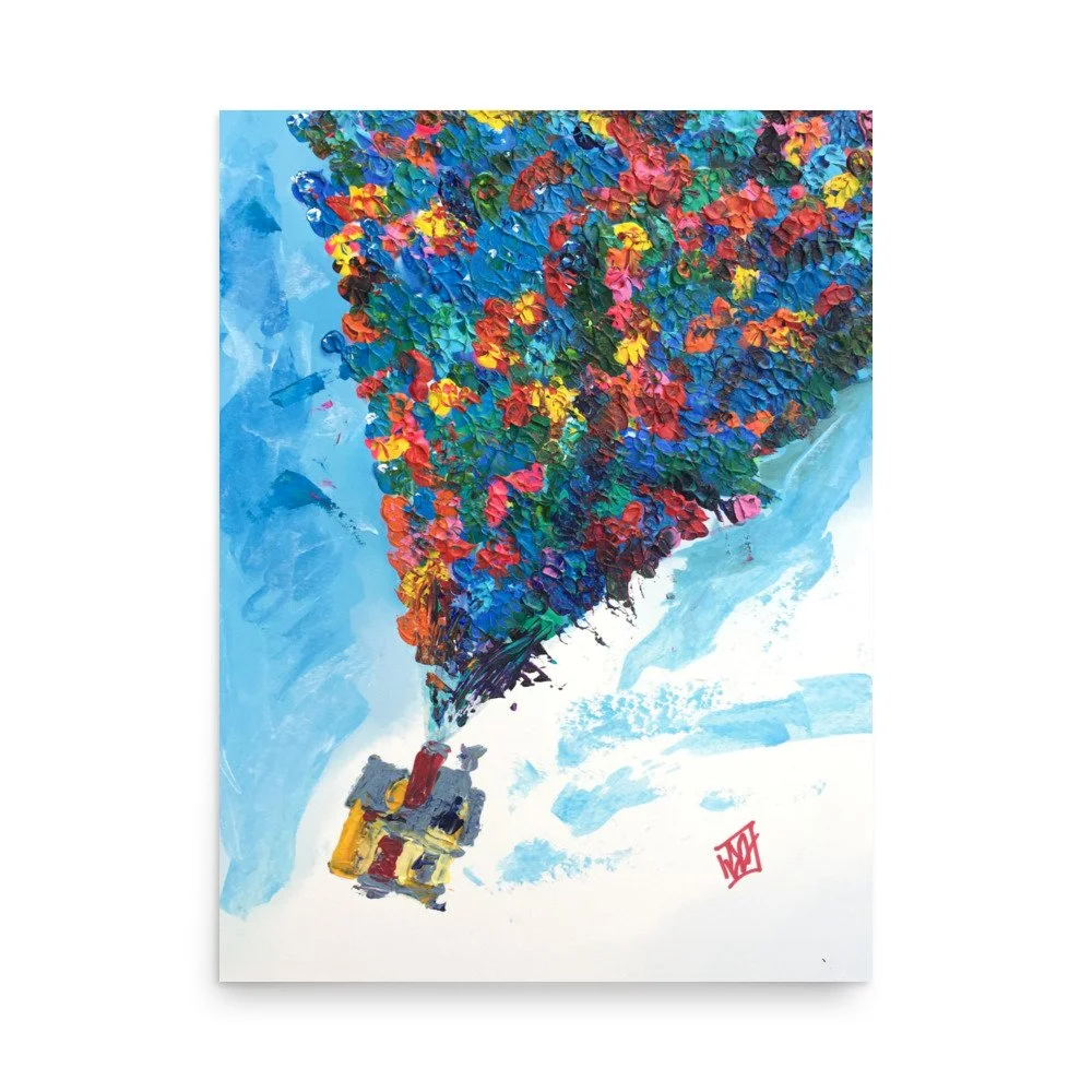 The Giving Tree Shel Silverstein Limited Art Print Abstract Painting ...