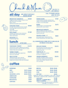 Menu — Church & Main