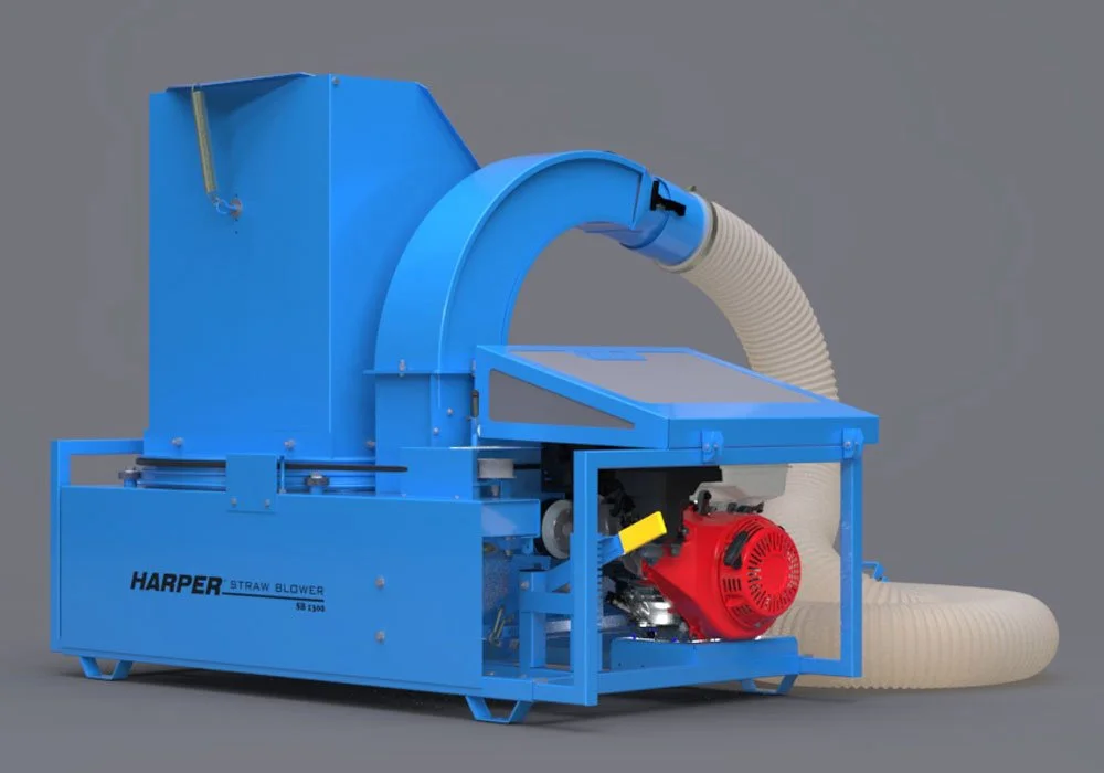 Straw Blower — Electraform Equipment
