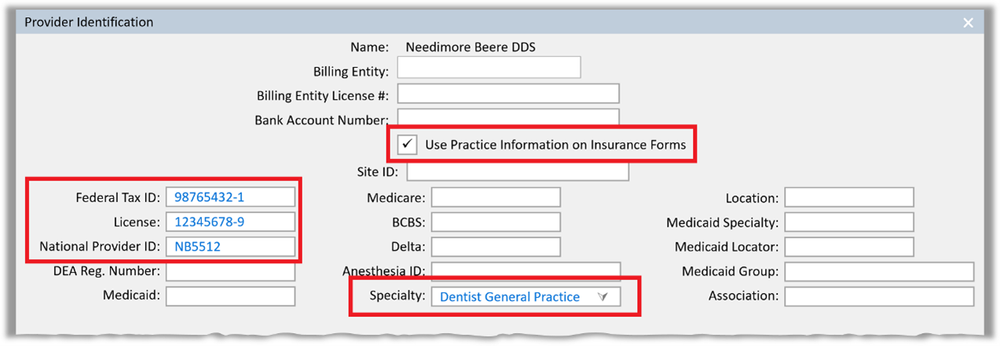 How Andre Sets Up Single and Group Providers in Eaglesoft — THE CREW ...