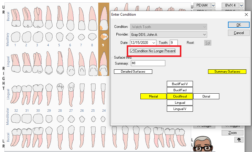 How Andre Charts A Watch In Eaglesoft — THE CREW PROCESS