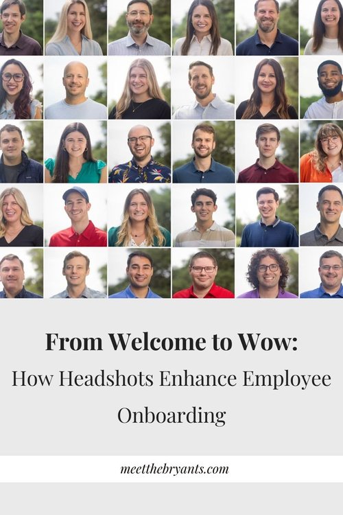 How Headshots Enhance Employee Onboarding — Meet the Bryants