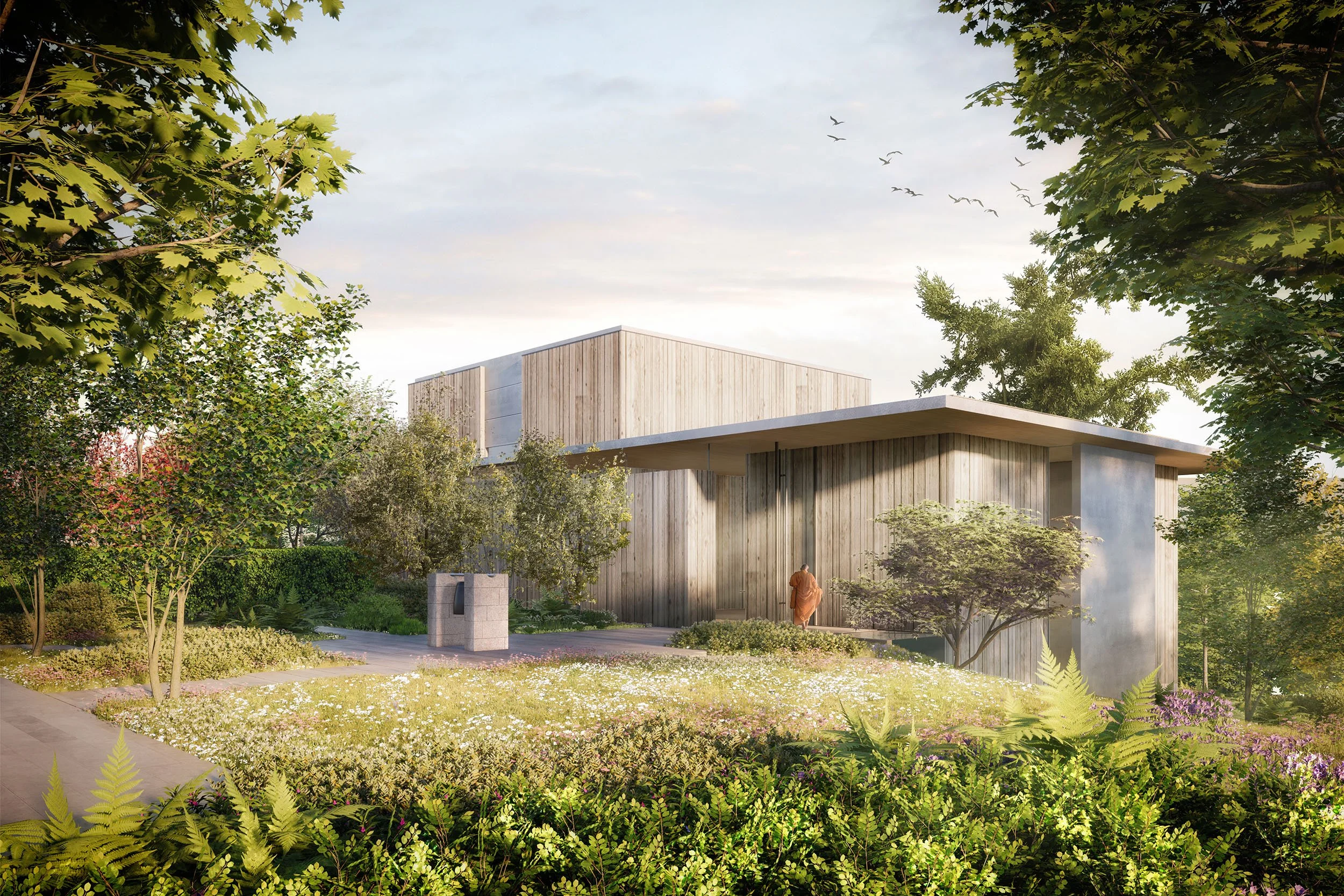 Building Design — Camas Meditation Hall