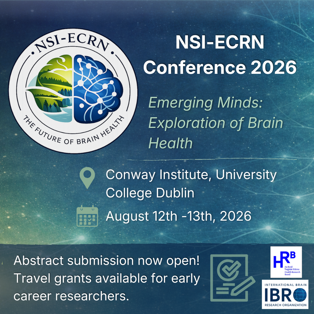 The 2026 NSI-ECRN Conference — Neuroscience Ireland