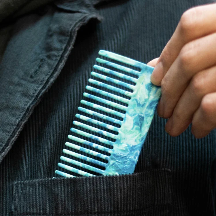 100% Recycled Plastic Pocket Combs — Brothers Make