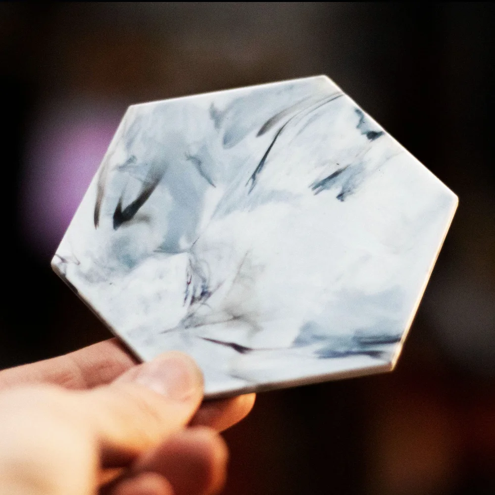 100% Recycled Plastic Coasters — Brothers Make