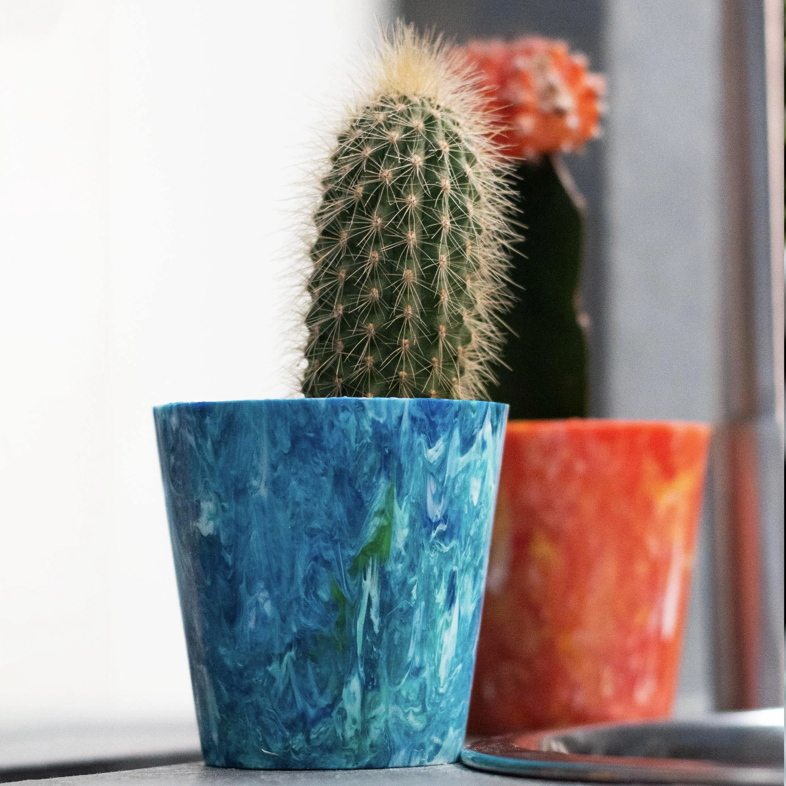 Hexagon Coasters made from Recycled Plastic — Brothers Make