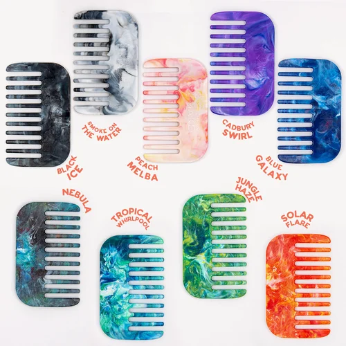 100% Recycled Plastic Pocket Combs — Brothers Make