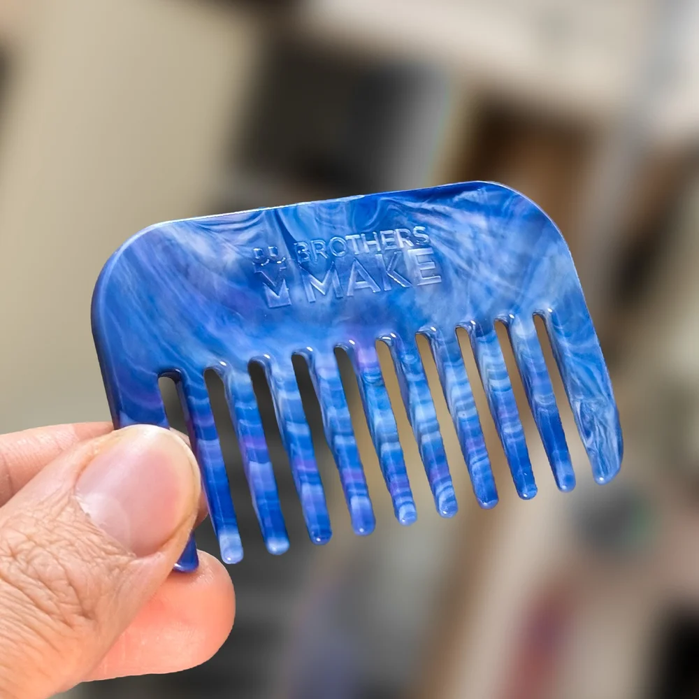 100% Recycled Plastic Long Combs — Brothers Make