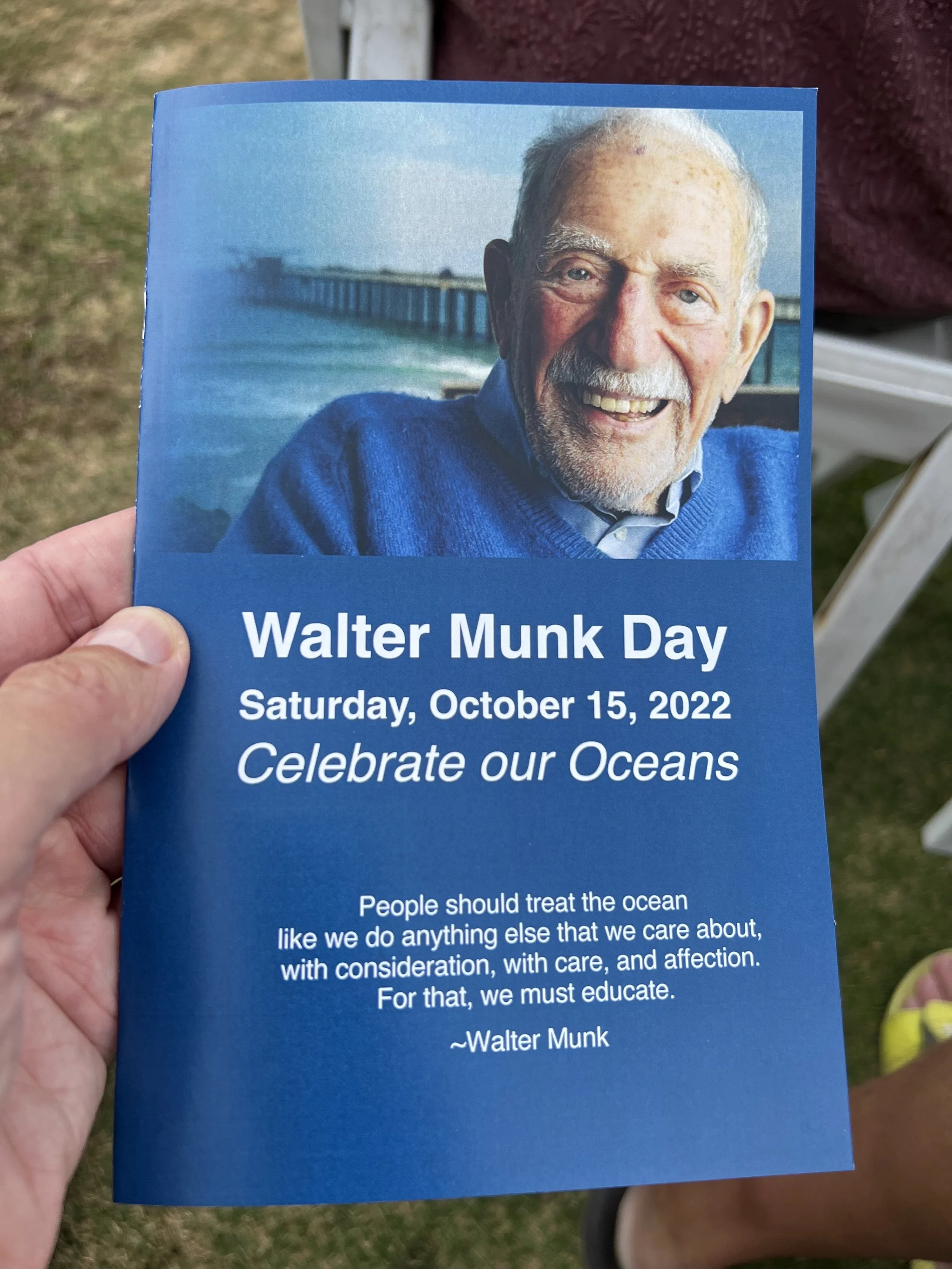 Walter Munk Day — Walter Munk Foundation for the Oceans