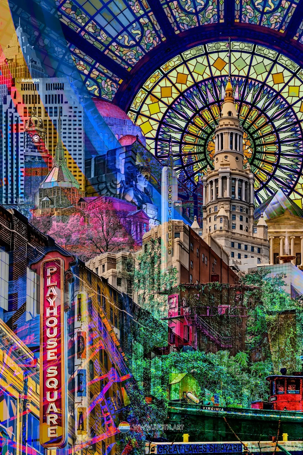 Photographic Pop Art Store - Abstract Art — J Toth Art