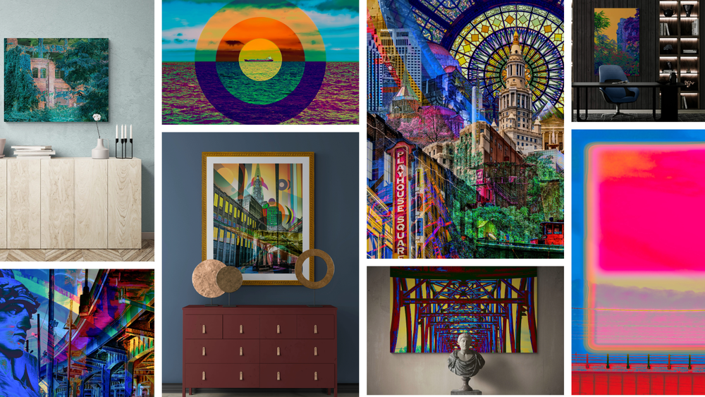 Photographic Pop Art Store - Abstract Art — J Toth Art