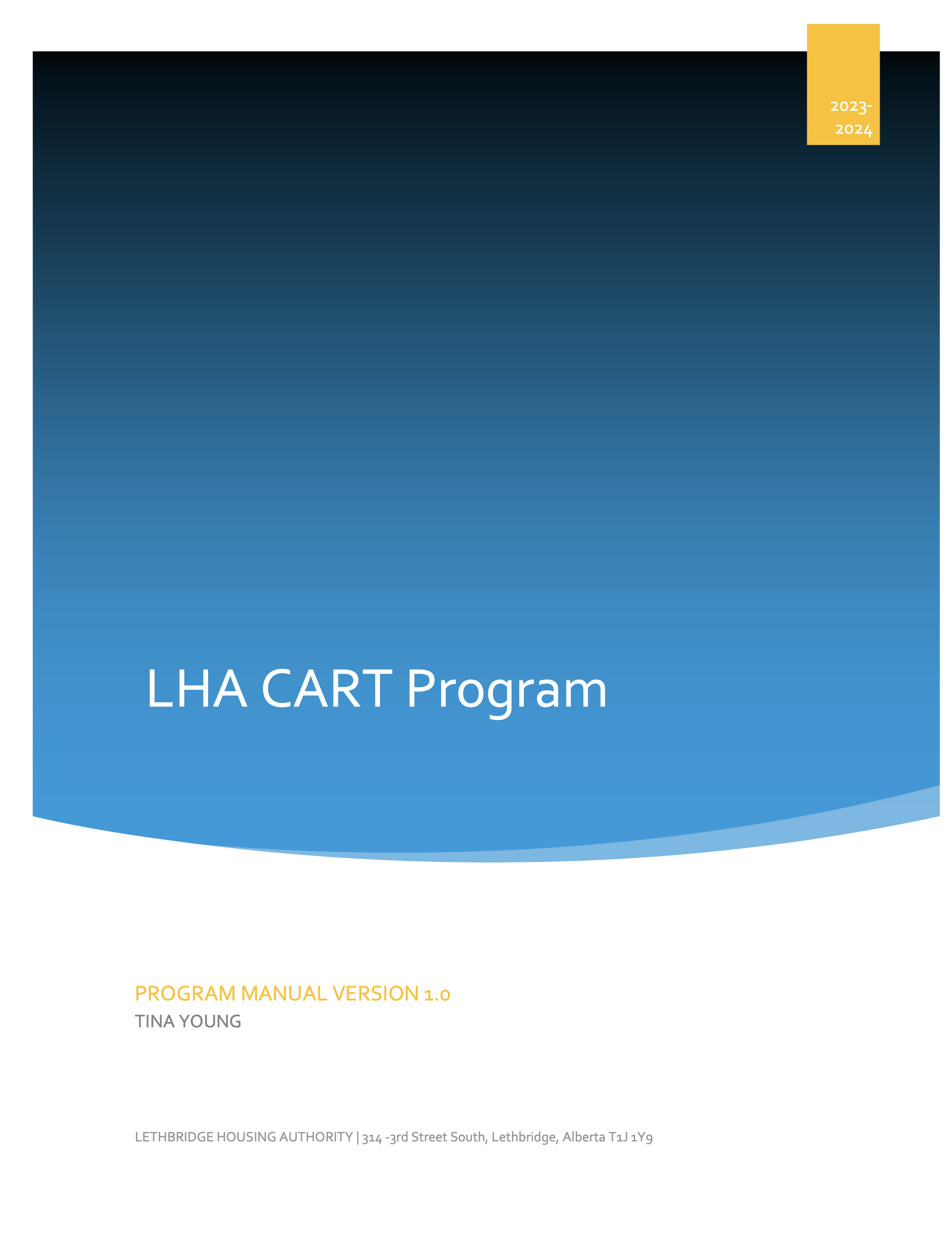 Coordinated Access Round Table — Lethbridge Housing Authority