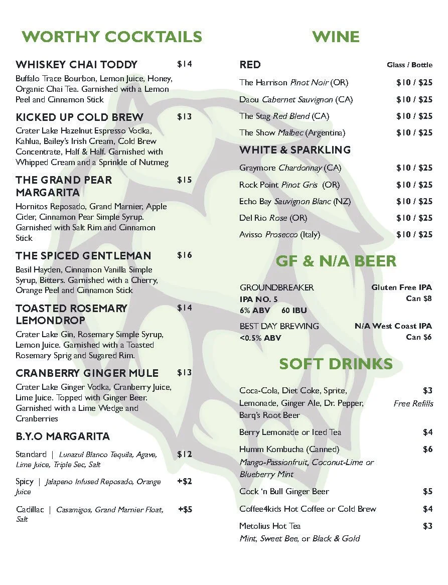 Main Pub (Eastside) — Worthy Brewing