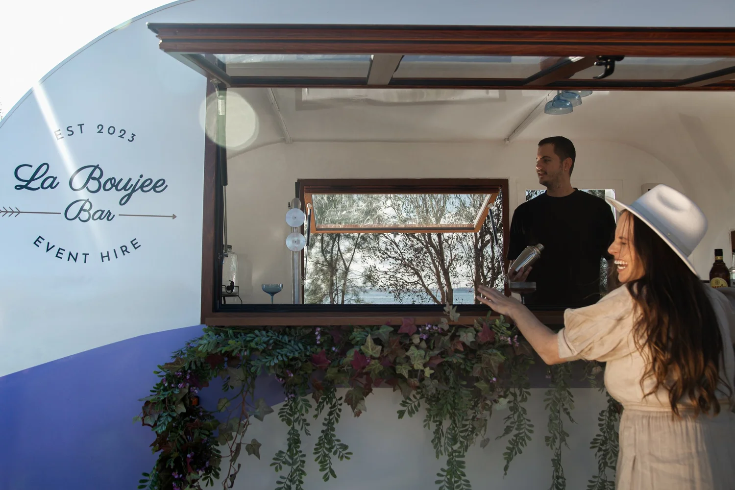 Mobile Caravan Bar Hire in Sydney | La Boujee Bar