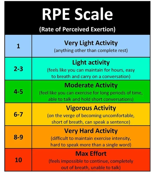 RPE vs. RIR, Part I: What are they? — Empower Physiotherapy