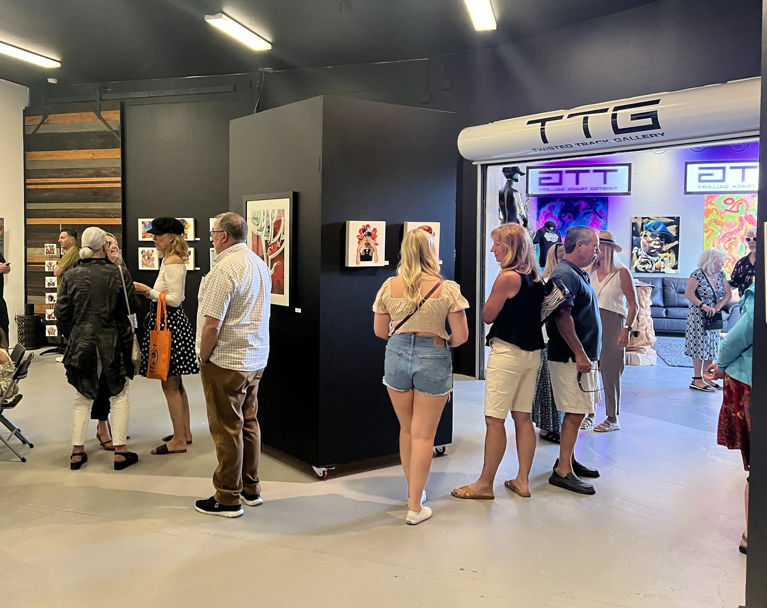 About The Gallery — Twisted Track Gallery