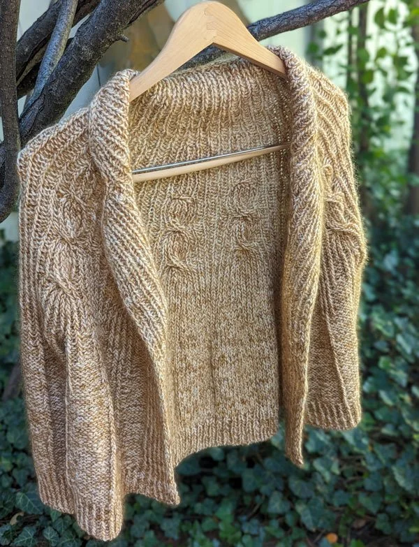 Chic Cascade Jacket — My Sister Knits