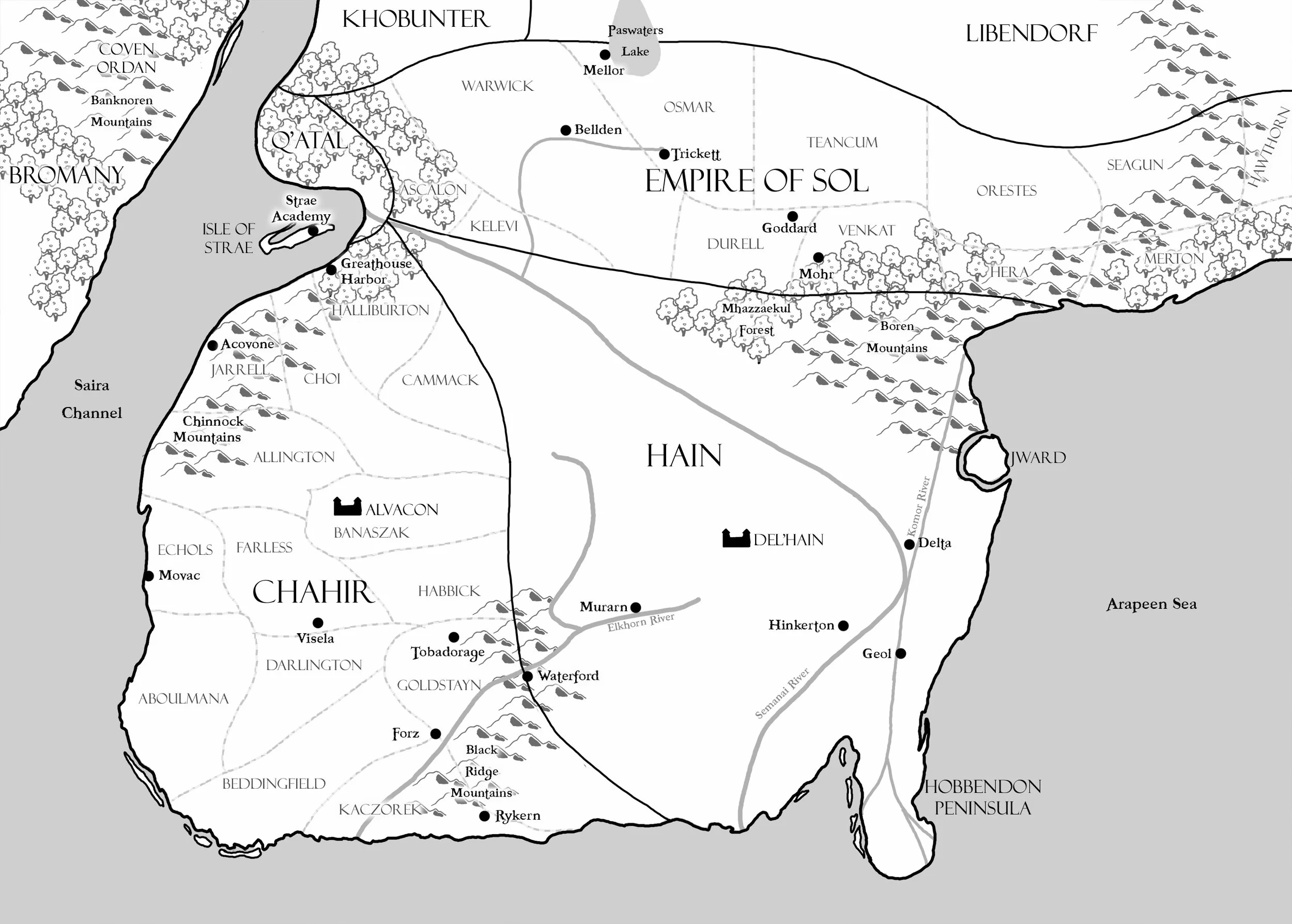 Advent Mage maps — Honor Raconteur