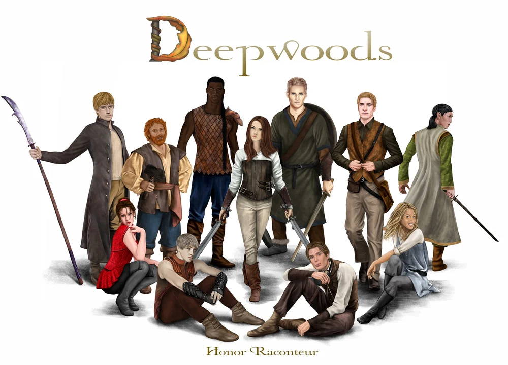 Deepwoods map — Honor Raconteur