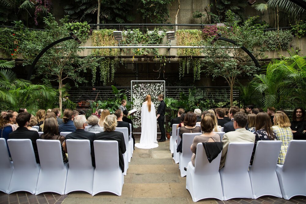 A Modern City Wedding At The Barbican Conservatory — Still Life Flowers