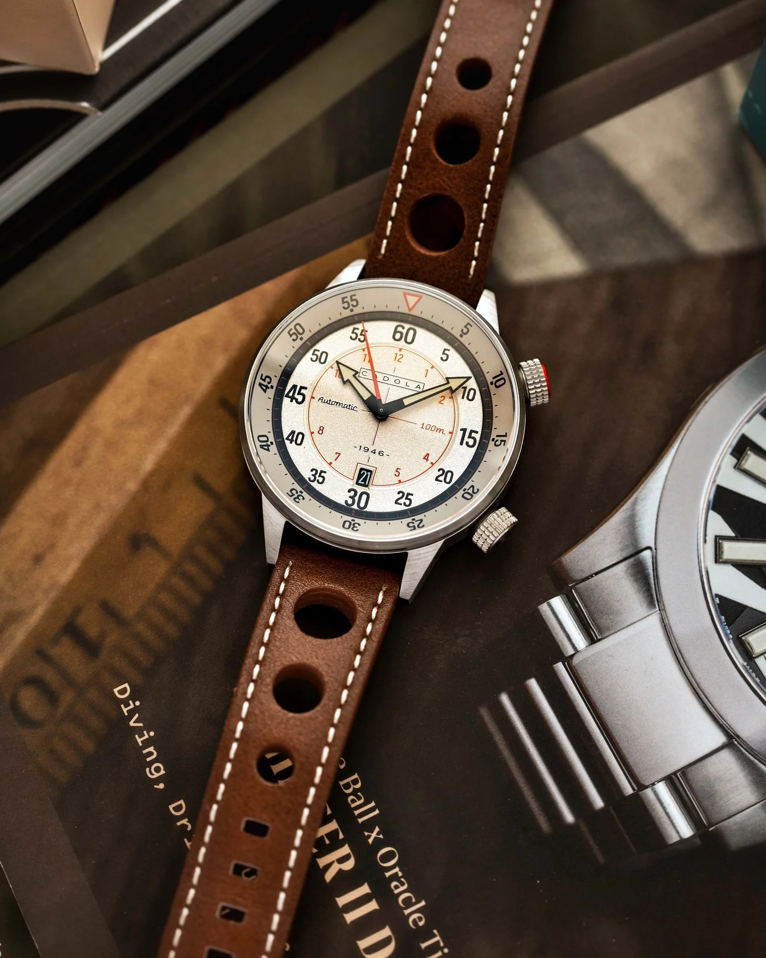 Cadola Rally Timer Automatic Review – Retro Motorsport Watch with NH35 ...