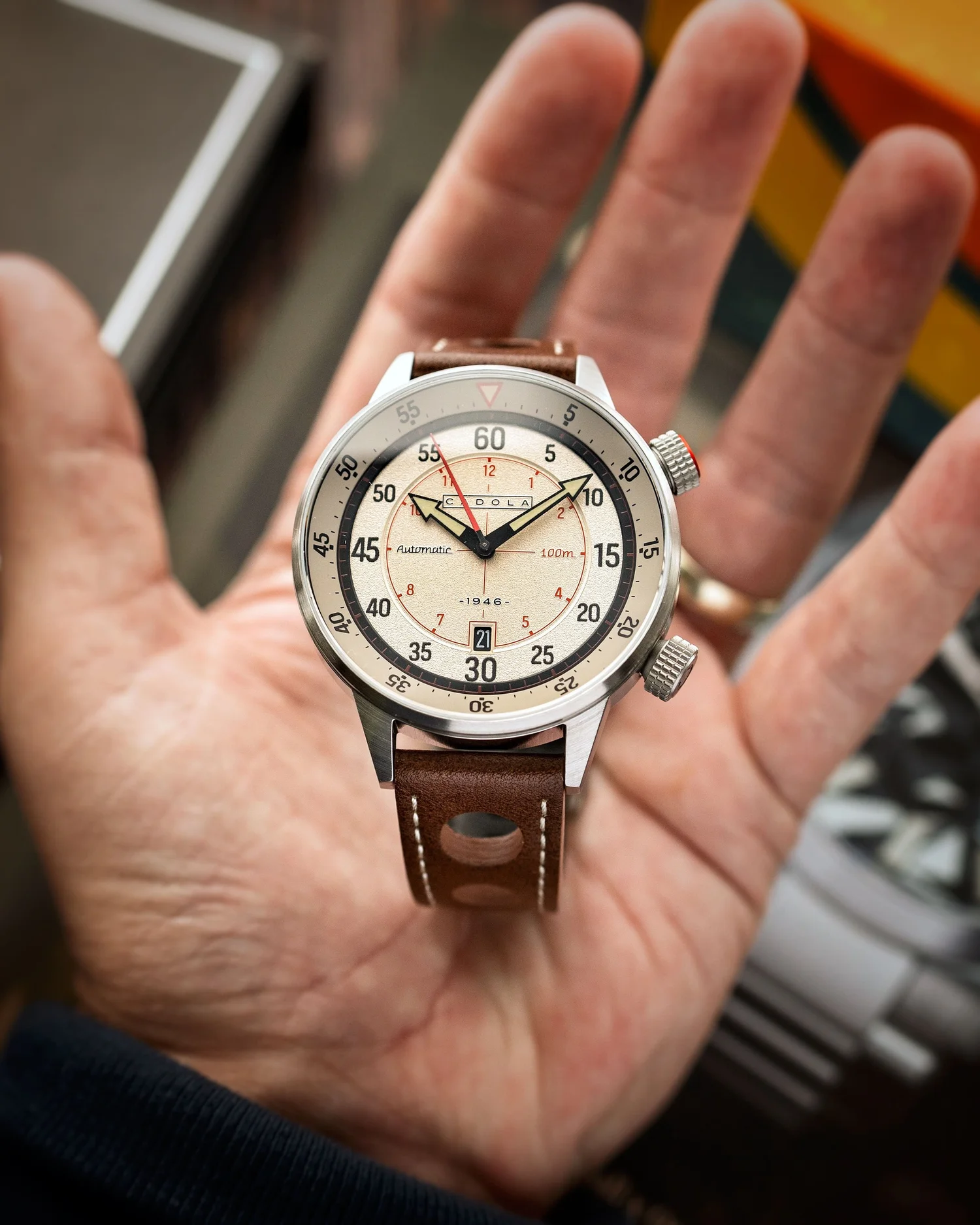 Cadola Rally Timer Automatic Review – Retro Motorsport Watch with NH35 ...
