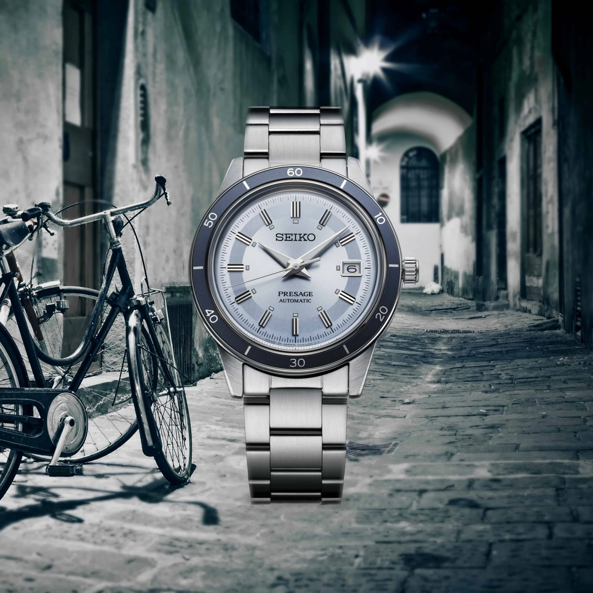 New Seiko Presage Style 60s Retro Blue: European Exclusive Limited ...