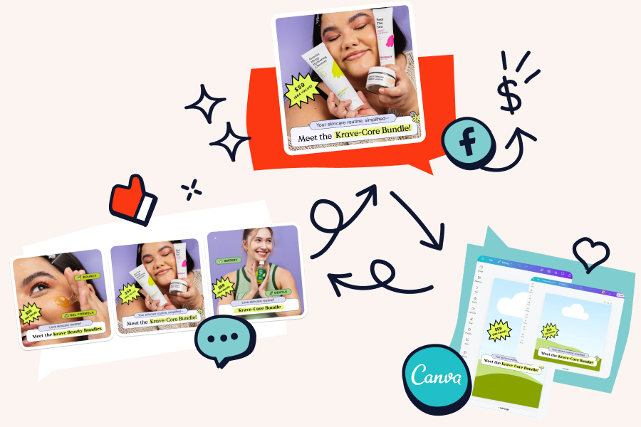 Access Proven Canva Ad Templates: Instantly Editable Ad Designs for ...