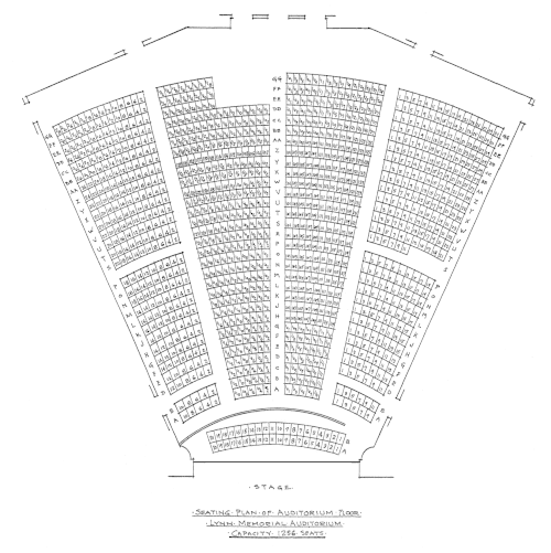 Seating — Lynn Memorial Auditorium - Premier Live Events Venue