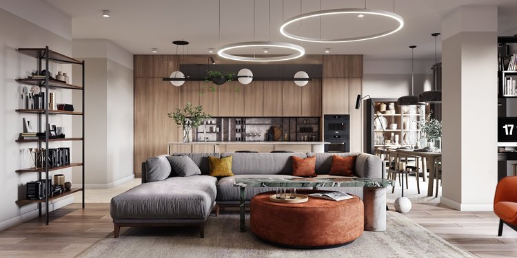 Modern minimalism - condo in Moscow, Russia — Nataly Karavay - wellness ...
