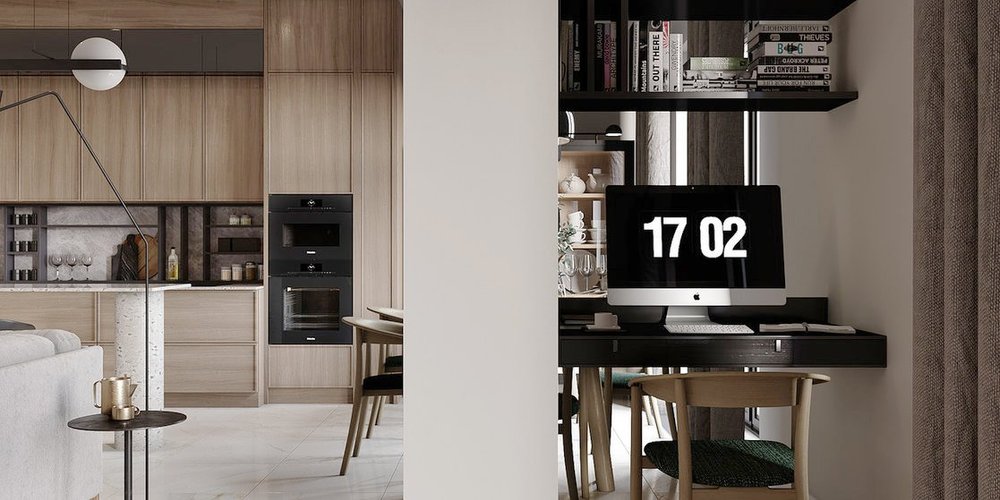 Modern minimalism - condo in Moscow, Russia — Nataly Karavay - wellness ...