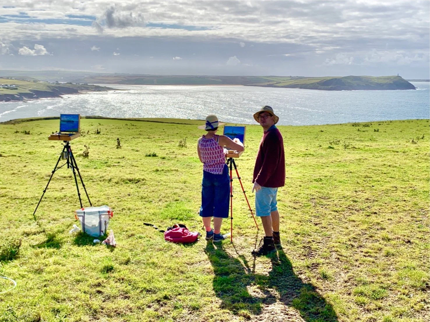 Bristol based landscape artist GEORGE J HARDING