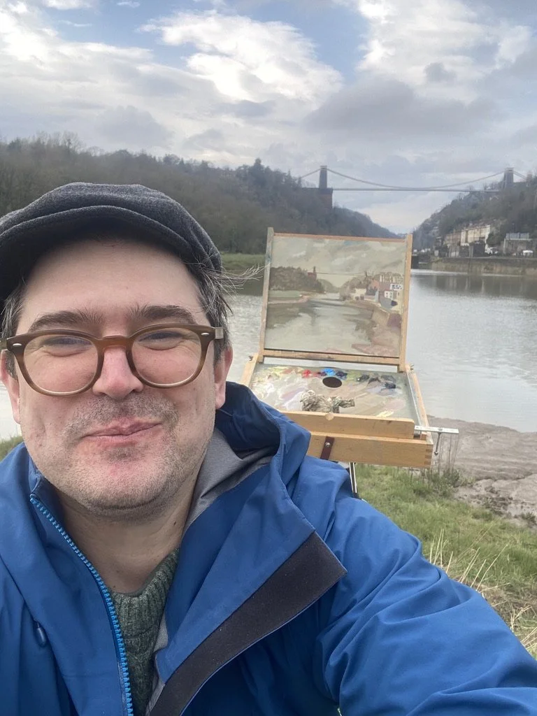 Bristol based landscape artist GEORGE J HARDING