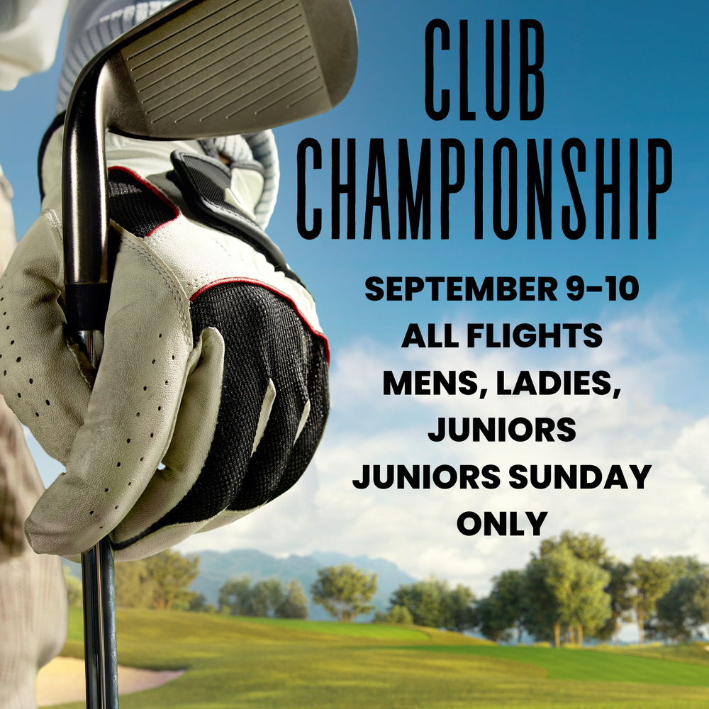 SGCC Club Championship — Smithers Golf Club