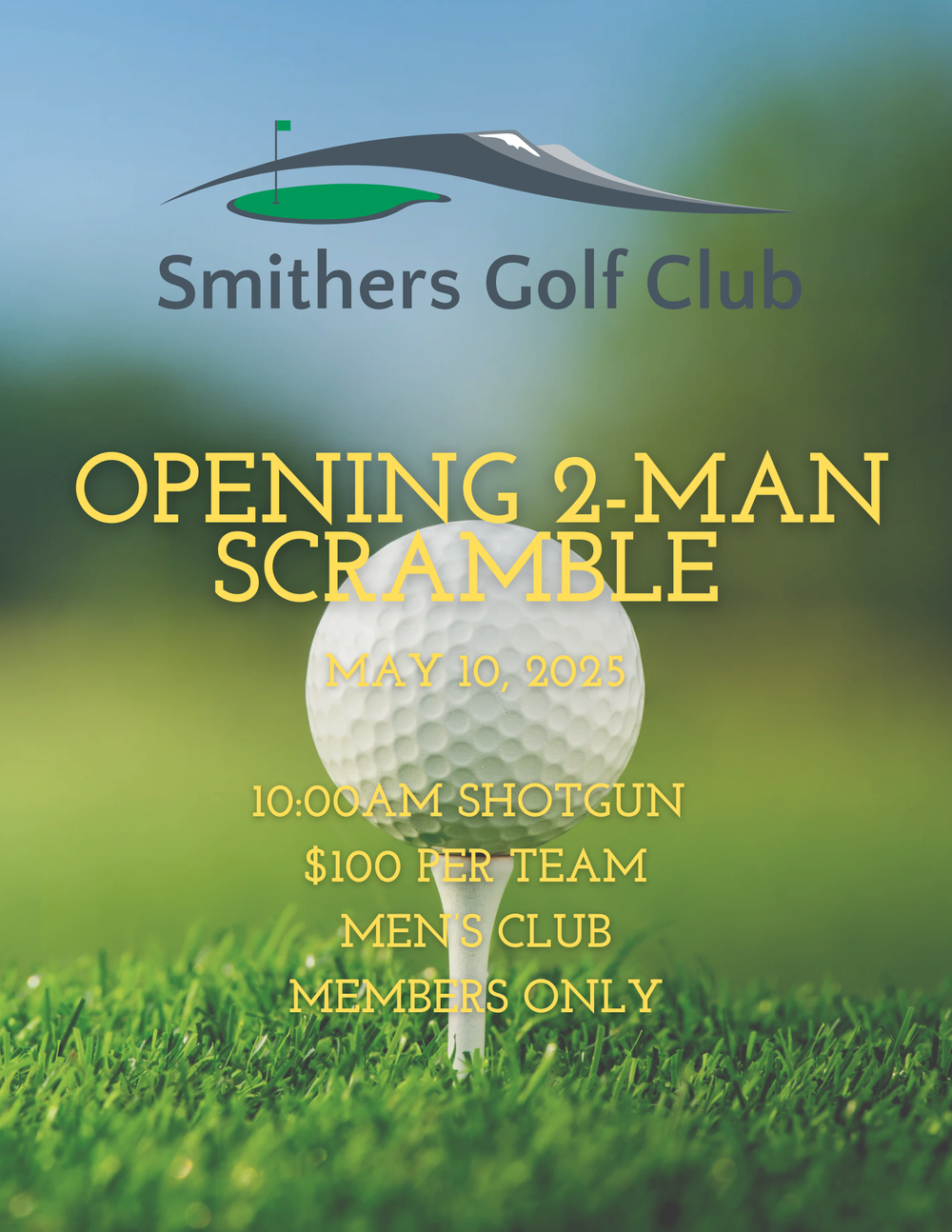 Tournaments & Events — Smithers Golf Club