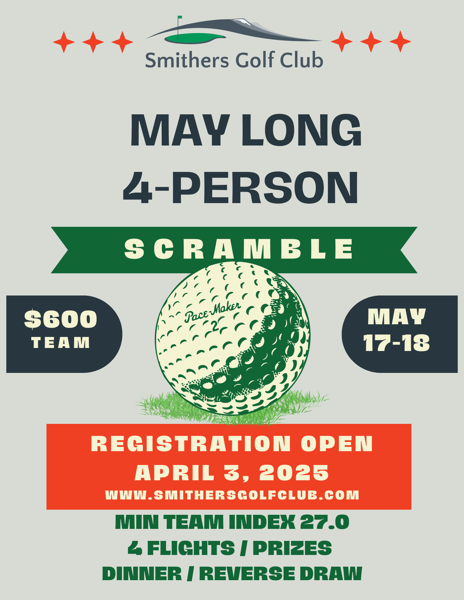 Tournaments & Events — Smithers Golf Club