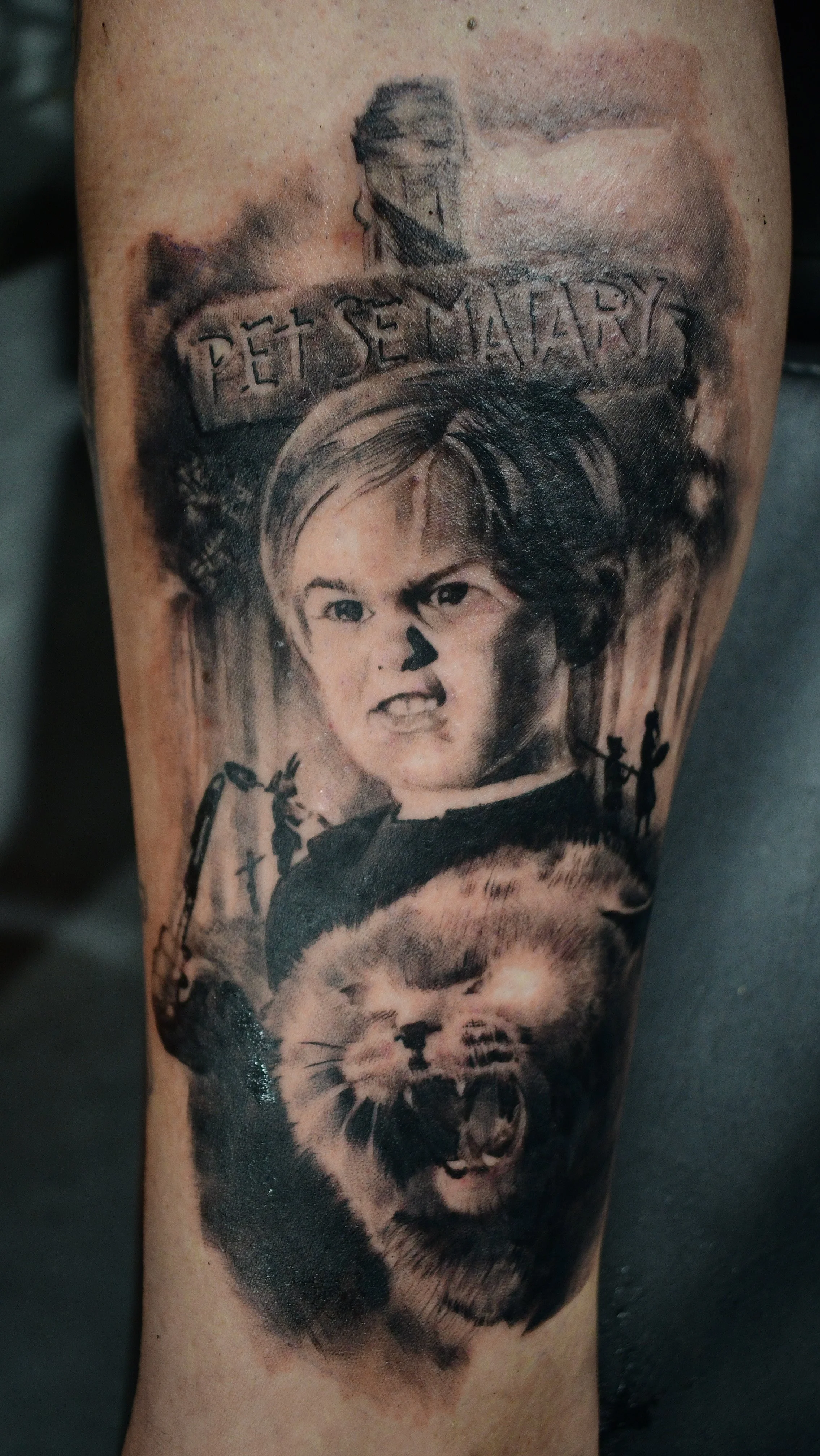 Pet Sematary Tattoos Vicious Binx Boston Based Tattoo Artist