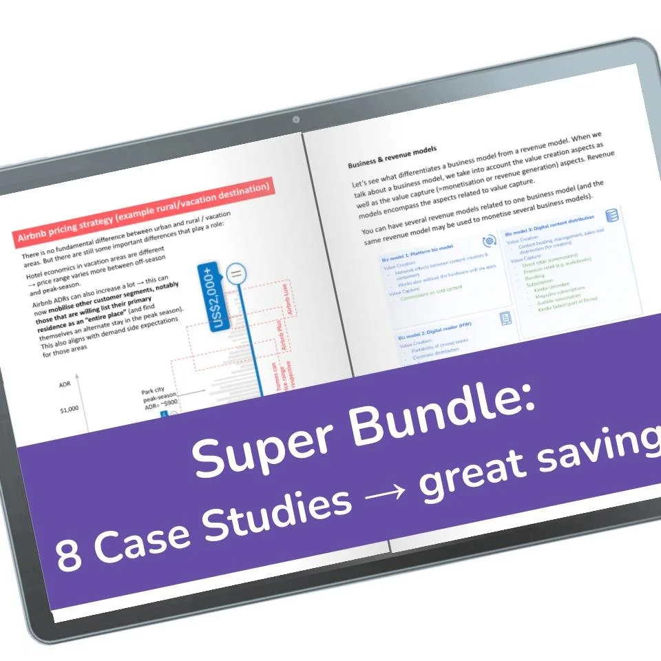 8 Case Studies with insights into the business model of the most ...