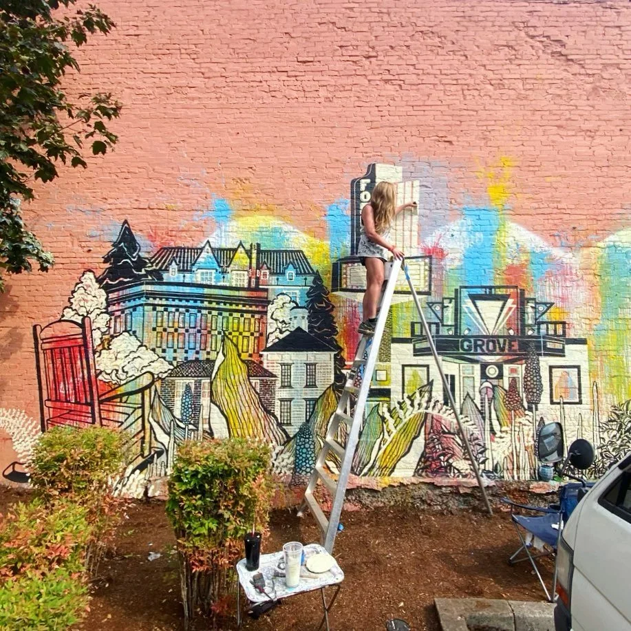 Interactive Community Murals — Ursula Barton