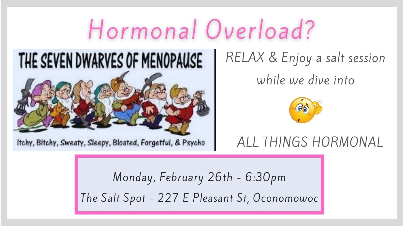 Oconomowoc Location — The Salt Spot