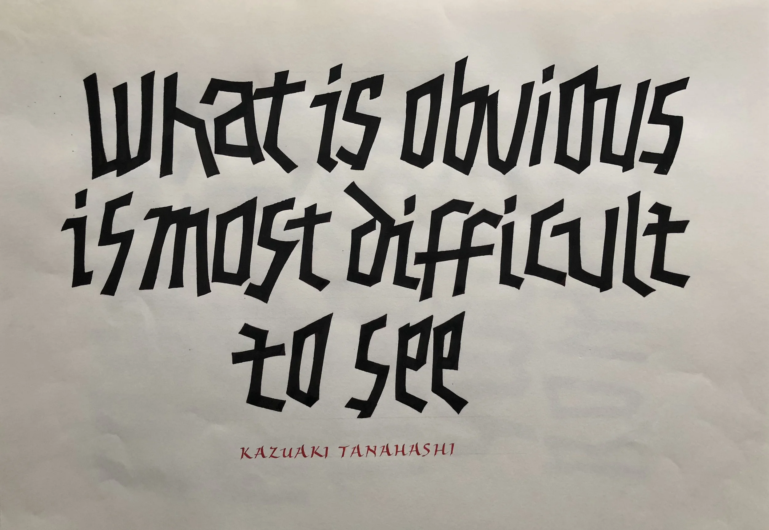 Workshop — Calligraphy Society of Victoria