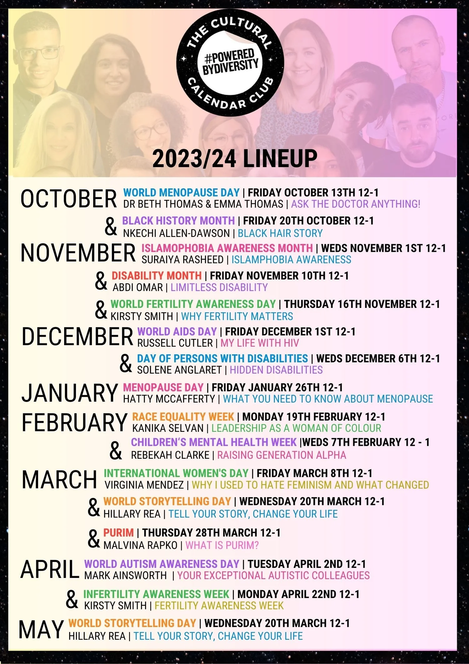 Cultural Calendar Club