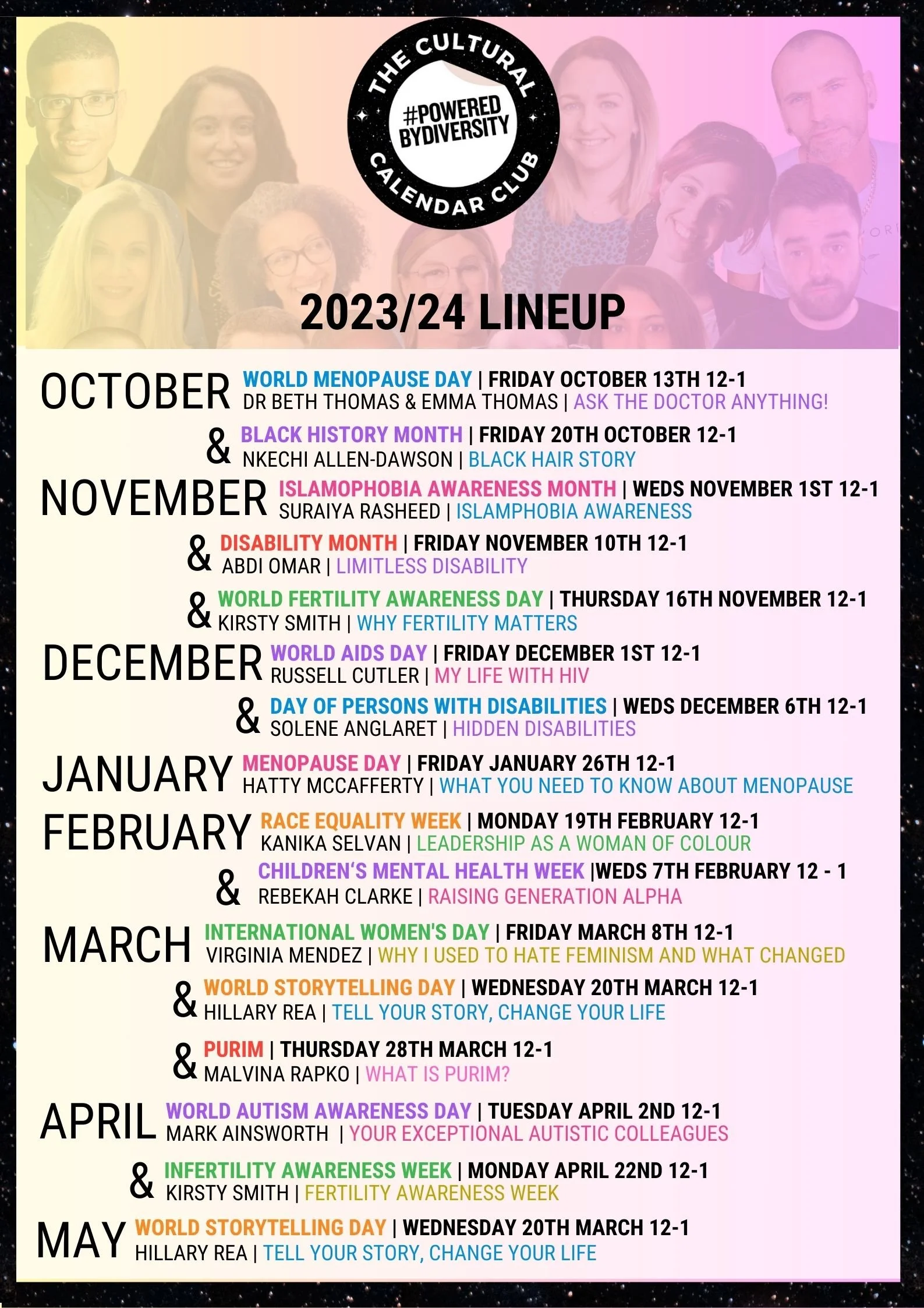 Cultural Calendar Club